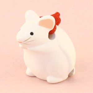 Japanese zodiac sign - Pottery bell - Rat - j-okini - Products from Japan